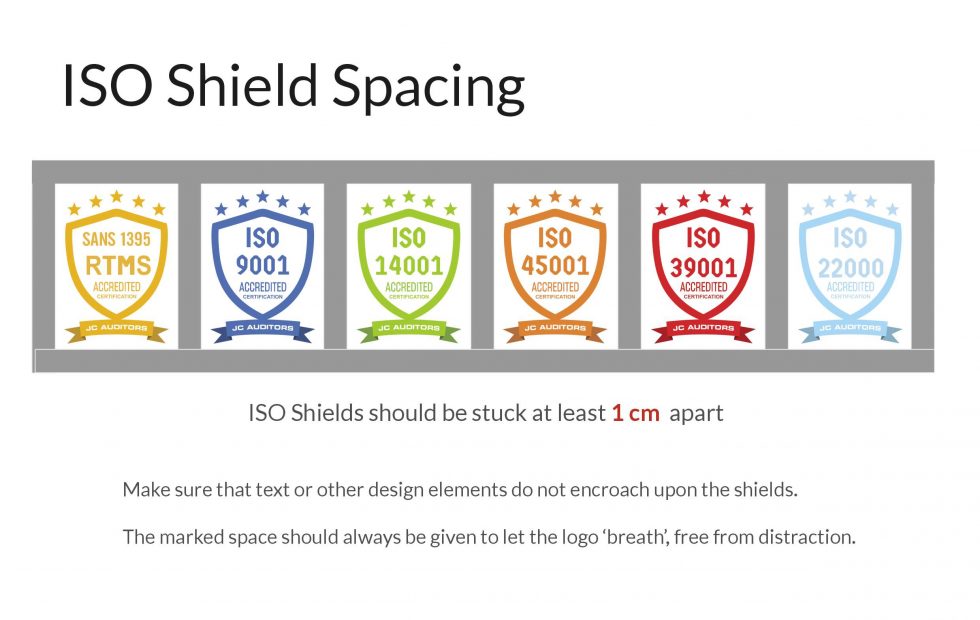ISO Certifications Shields - JC Auditors
